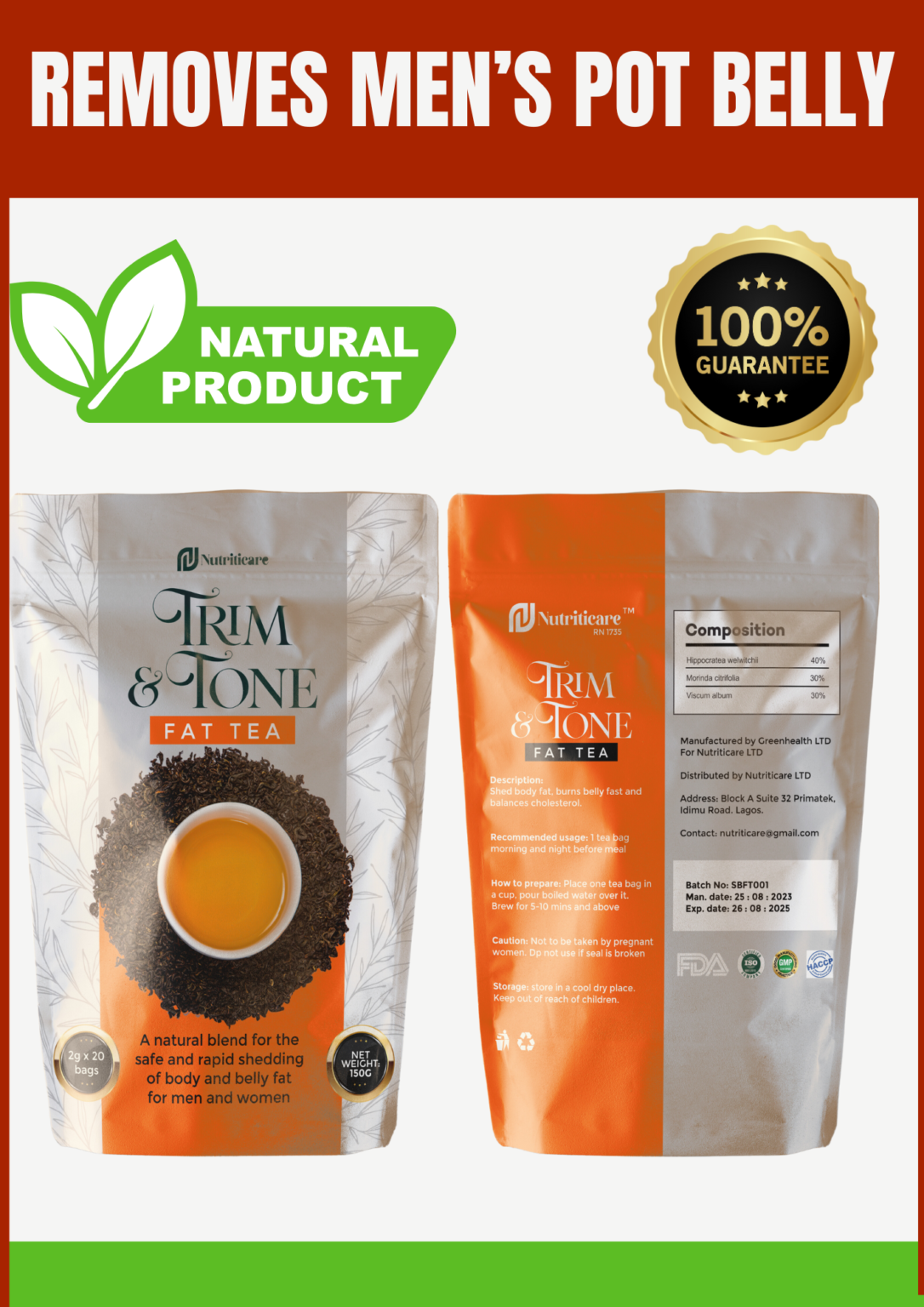 T&T wun men - globeherb.com